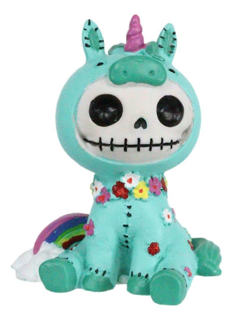 Amazon.com: Ebros Gift Cyan Furrybones Unie The Cloud Sky Rainbow ...