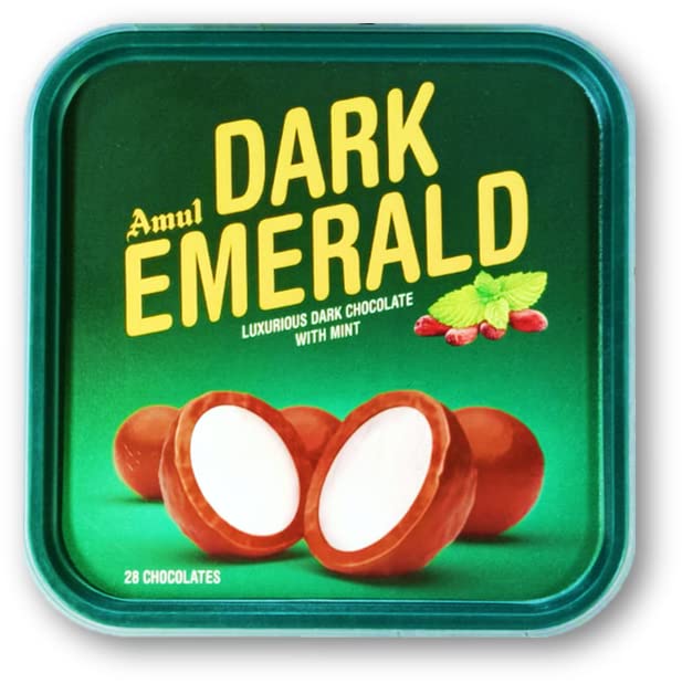 Unique Amul Dark Emerald Chocolate 308g Unique : Amazon.in: Grocery ...