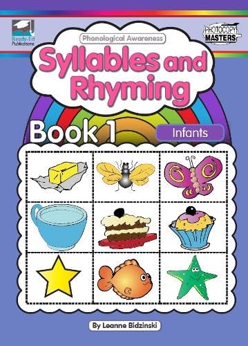 Phonological Awareness Book 1: Syllables and Rhyming : Bidzinski ...