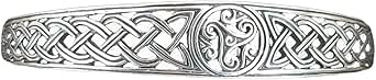 Kiss of Leather Bracelet Triskelen en argent sterling 925 ABTris2, 15.5 ...
