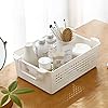 Amazon.com: Doryh Stackable Plastic Storage Baskets/Bins Organizer with ...