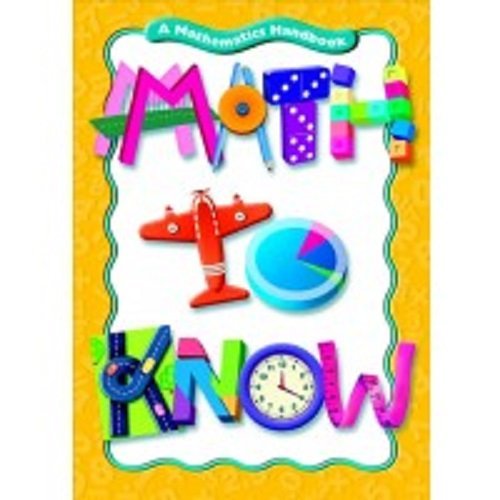 Problem Solving, Book A : Math to Know: Various: 9780669500479: Amazon ...