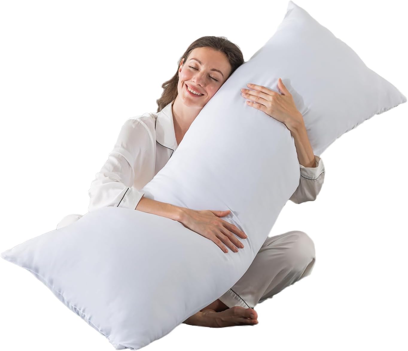Amazon.com: Collgene Body Pillow for Adults, Long Pillow for Bed ...