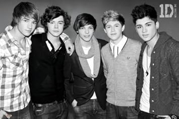 Amazon.com: (24x36) One Direction B&W Music Poster: Prints: Home & Kitchen