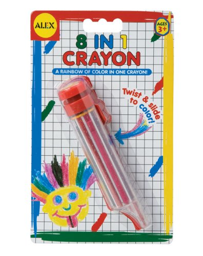 Amazon.com : ALEX Toys 8 In 1 Crayon 311W : Childrens Crayons : Toys ...