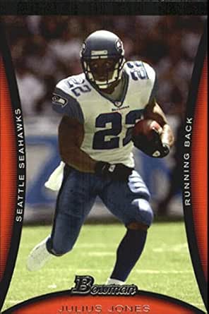 Amazon.com: 2008 Bowman #38 Julius Jones NFL Football Trading Card ...