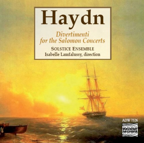 Amazon.co.jp: Haydn: Divertimenti for the Salomon Concerts : Solstice ...