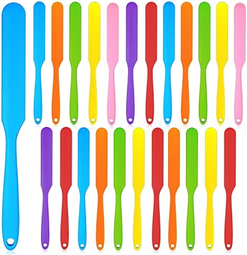 Amazon.com: 8pcs Jar Spatula,Silicone Jar Scraper with Long Handle,Jam ...