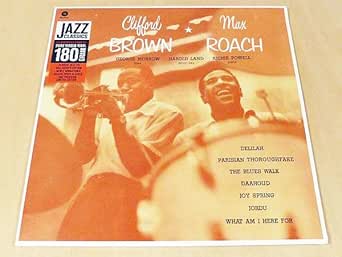 Amazon.co.jp: 未開封 クリフォード・ブラウン Clifford Brown & Max Roach 限定リマスター180g重量盤LPボーナス1曲追加 Richie Powell ...