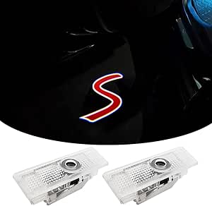 Amazon.com: uuakarin 2PCS Car Door Lights Projector Compatible for Mini ...