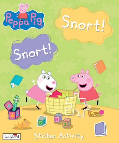Amazon | Snort! Snort! Sticker Activity Book (Peppa Pig) | Activity Books