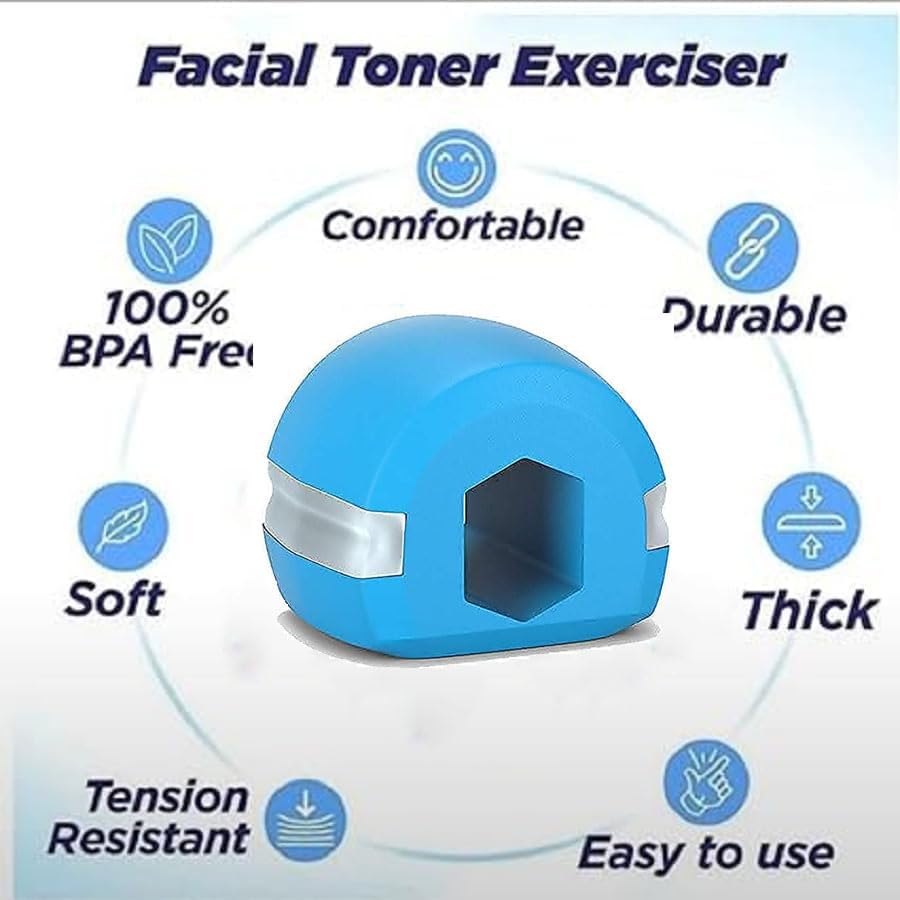 Makfor Jawline Exerciser,Jawline Exerciser Tool Men&Woman,Jaw Line ...