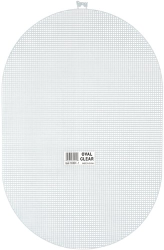 Darice 7 Mesh Plastic Canvas - Clear Oval - 12 x 18 : Amazon.in: Home ...