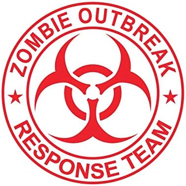 Amazon.com: Zombie Outbreak Response Team Cool Vinyl Decal Bumper ...