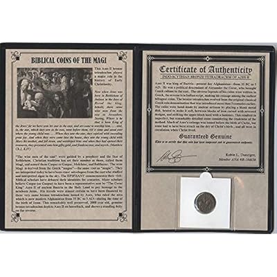 Buy Bronze Biblical Coin of The Magi Tetradrachm. 35 BC - 5 AD. Azes II ...