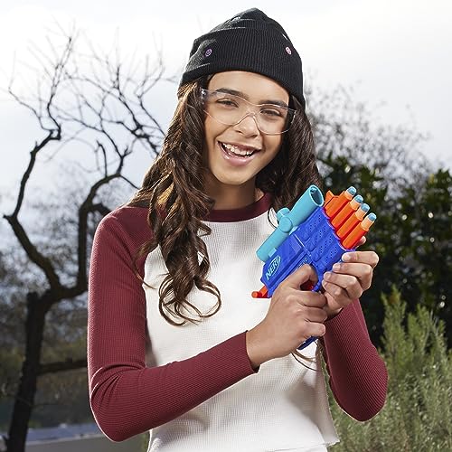 Nerf Elite 2.0 Prospect Qs-4 Blaster, Wild Edition Color Design, 8 Nerf ...
