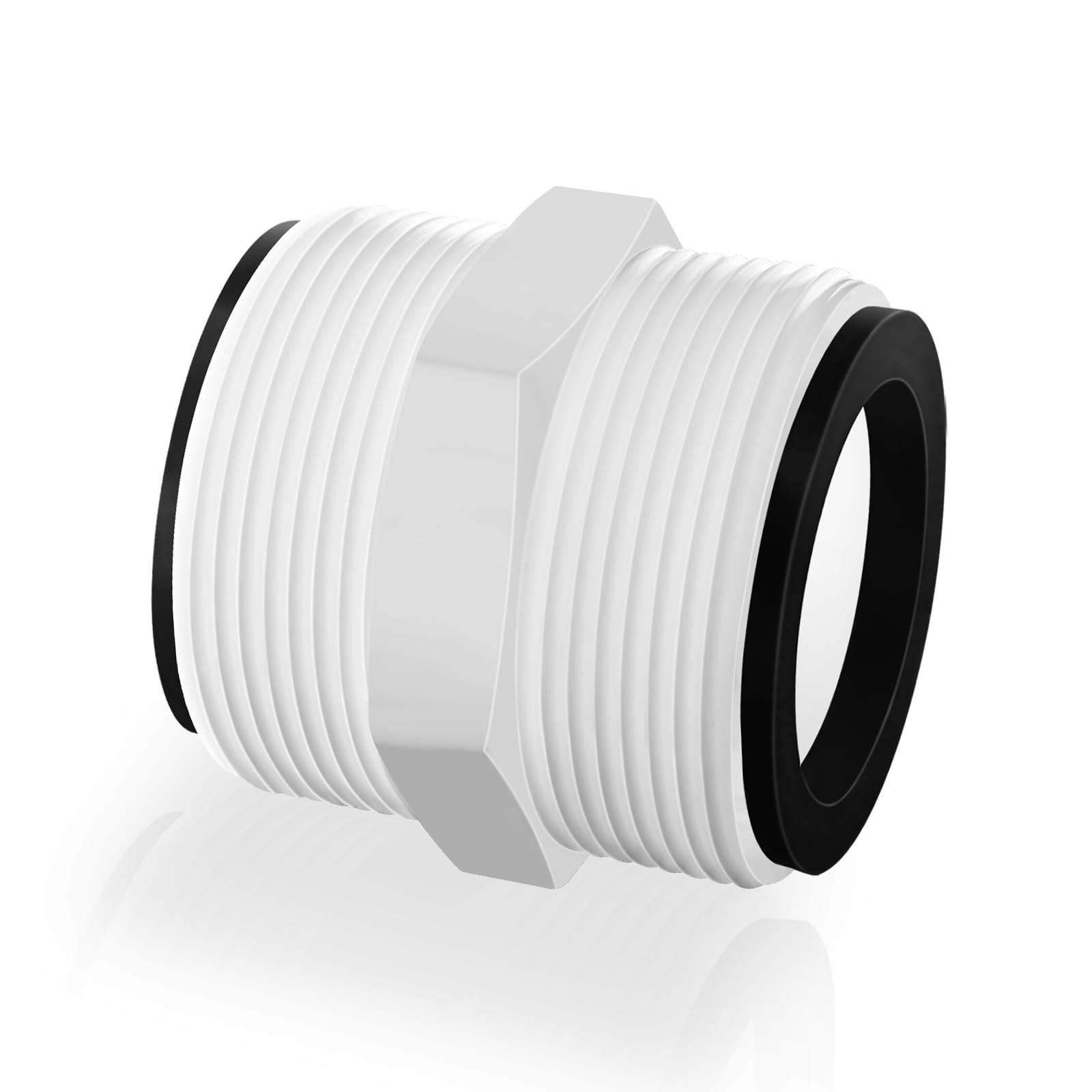 Amazon.com: Boltigen 1.5 to 1.5 inch Pool Pump Hose Connector, Split ...