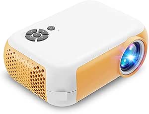Amazon.com: Mini Projector A10 480 * 360 Pixels Support 1080P Portable ...