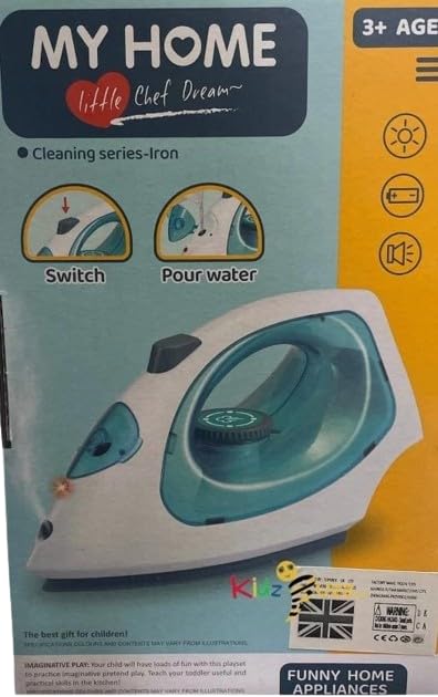 Buy toypal Pretend Play Iron Box Toy for Kids - Realistic Action ...