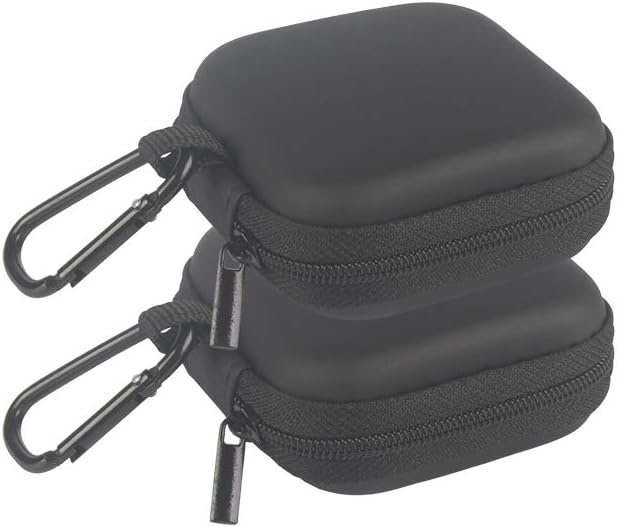 Amazon.com: HOTNOW Portable Square Earphone Carrying Case Mini Pouch ...
