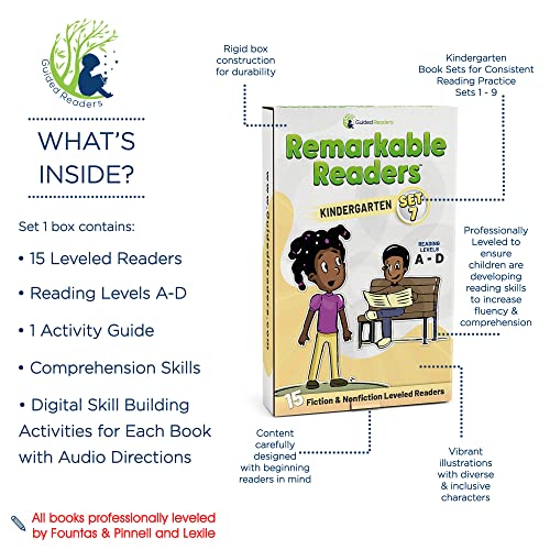 Snapklik.com : Kindergarten Book Set - Leveled Readers For ...