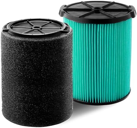 Set of 2 Replacement Filters VF7000 and VF4000 Compatible with Ridgid 5 ...