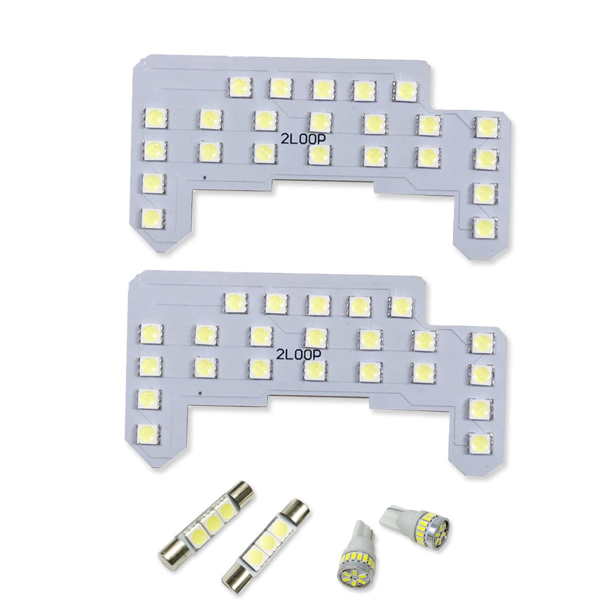 Amazon | 2LOOP(ツーループ) 3チップSMD6点 R4.5～ ステップワゴン RP6 RP7 RP8 AIR SPADA エアー スパーダ LEDルームランプ STEPWGN ...