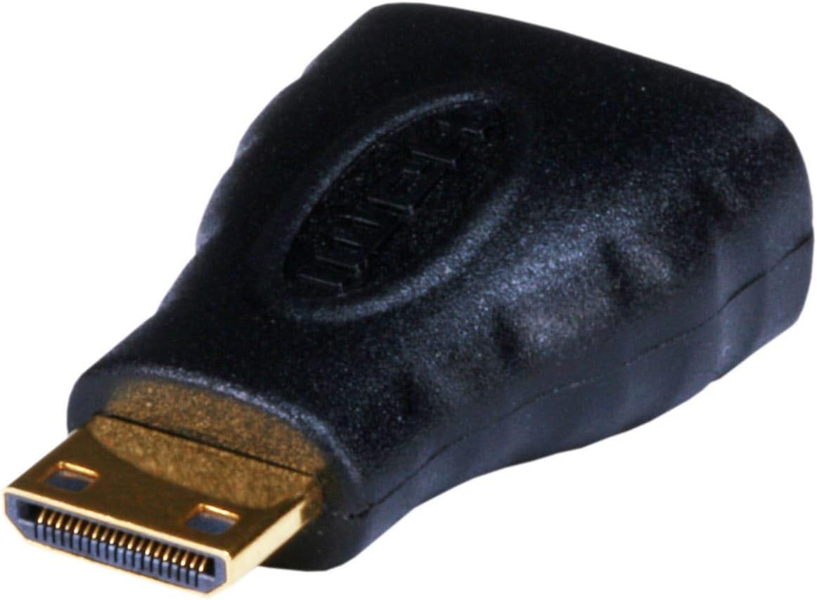 Amazon.com: Monoprice HDMI Mini Connector Male to HDMI Connector Female ...