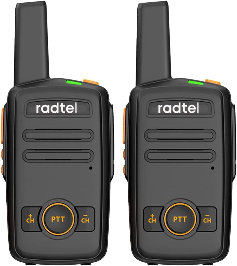 Radtel RT519A PMR446 Radio Walkie Talkie recargable de 16 canales sin ...