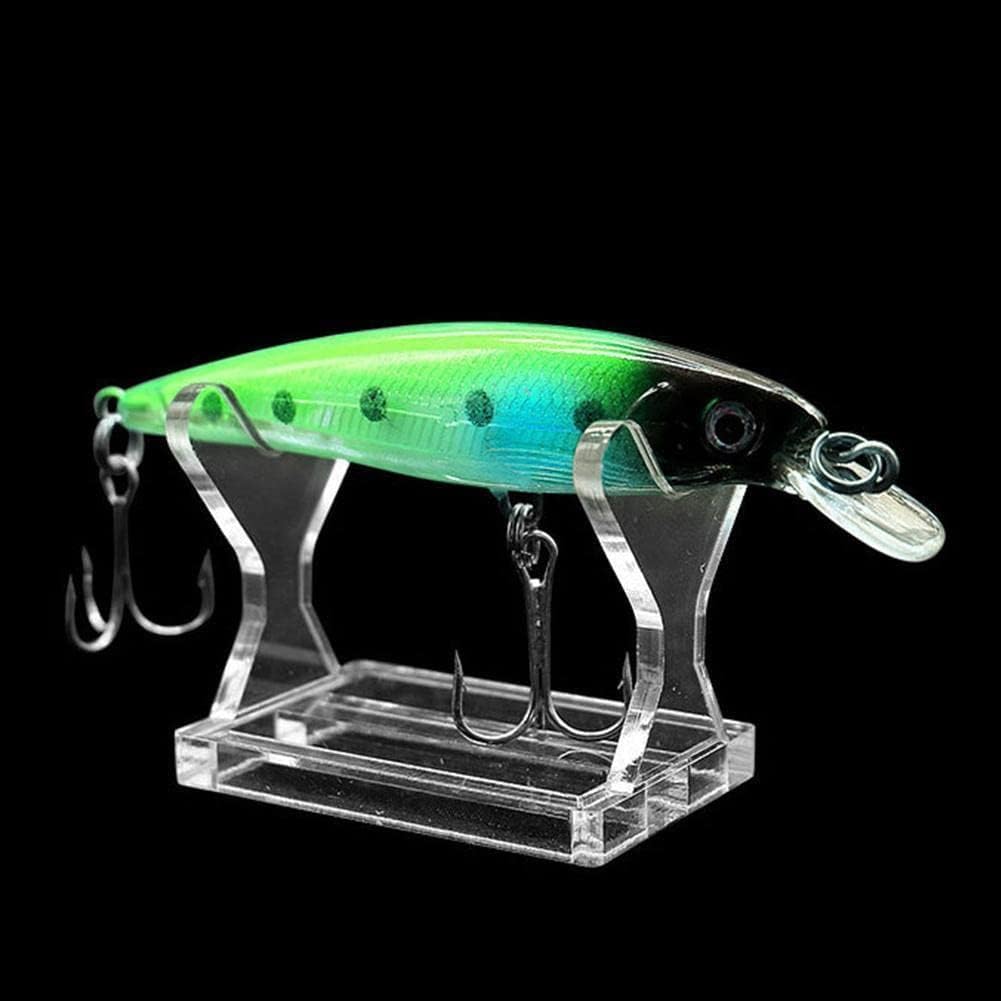 Amazon.com: Acrylic Fishing Lure Display Stands, Clear Larger Lures ...