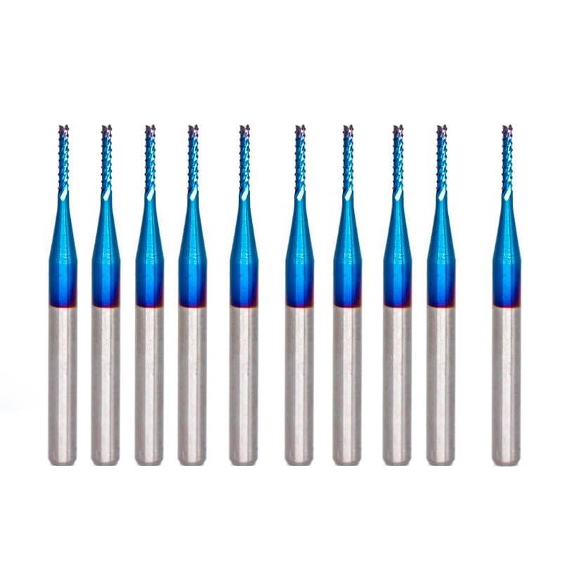 Amazon.com: PCB Milling Cutter 0.6-3.175mm Corn End Mill Set 1/8 ...