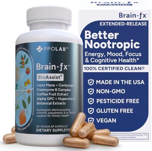 Amazon.com: PPO Lab® Brain-fx™ Extended-Release Vitamins for Brain ...