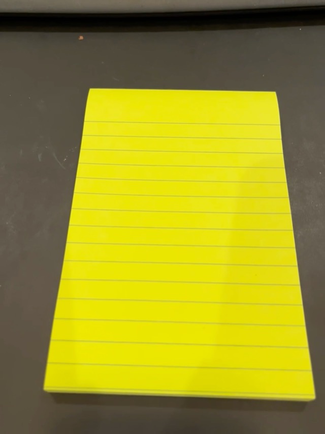 Watch Sticky or post it line 4x6 note pad on Amazon Live
