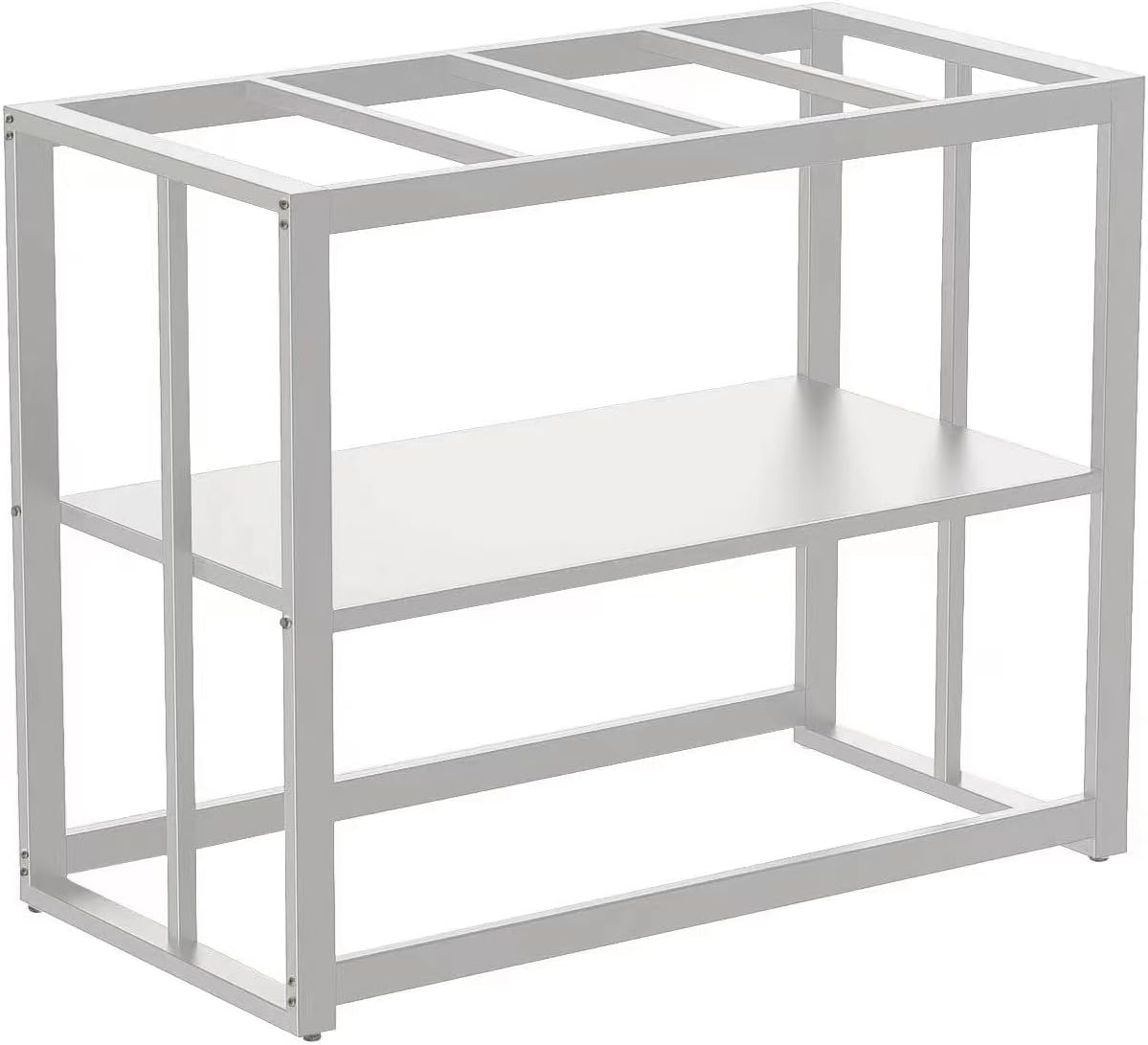 Amazon.com: Fizgot white Fish Tank Stand Metal Aquarium Stand 40 Gallon ...