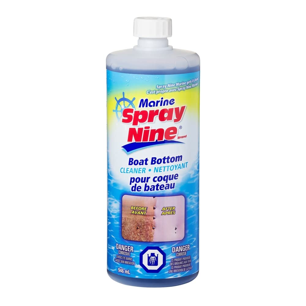Spray Nine C30832 Marine Boat Bottom Cleaner, 946mL : Amazon.ca: Sports ...