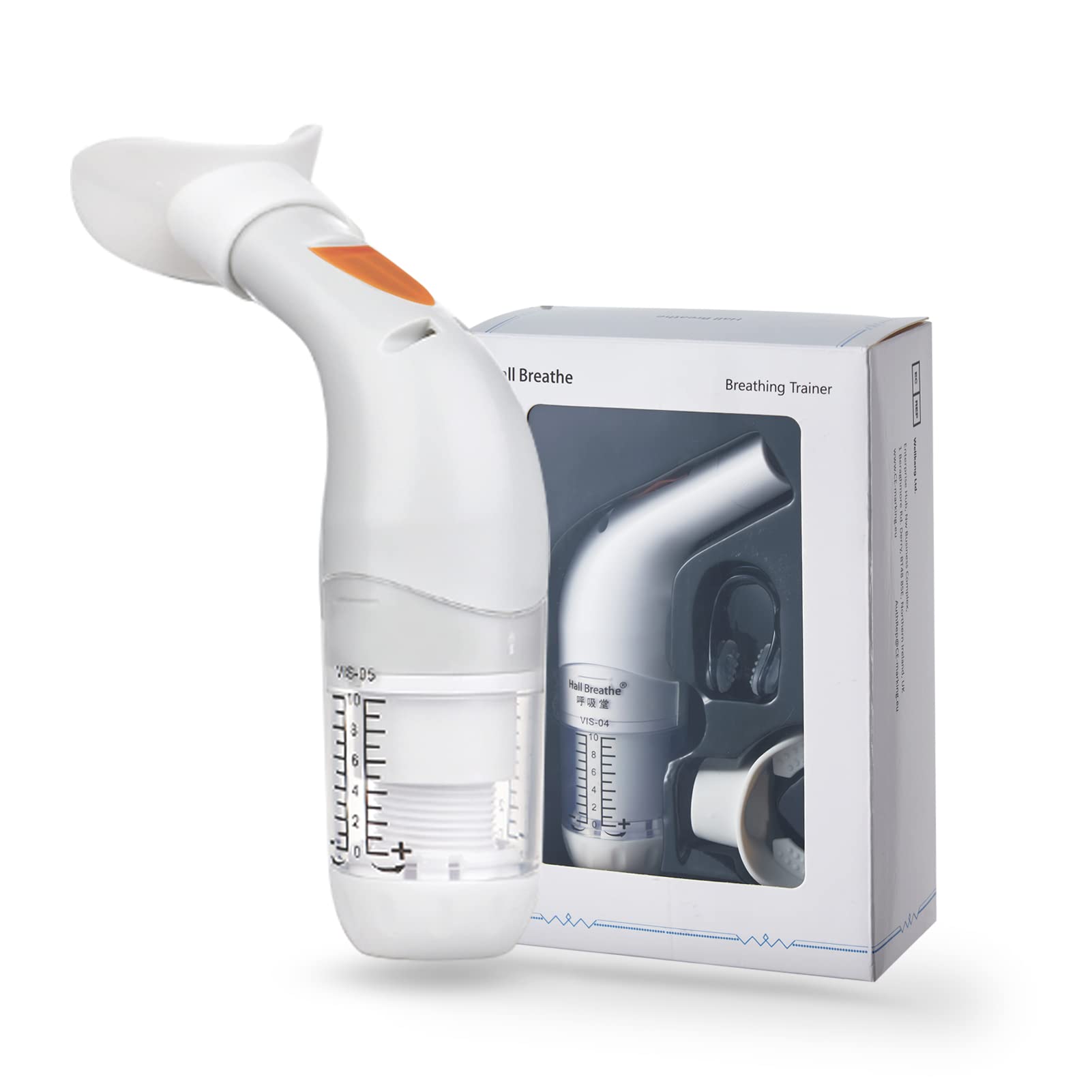 Buy Breathing Trainer Device, Breathing Exercise for Respiratory Muscle ...