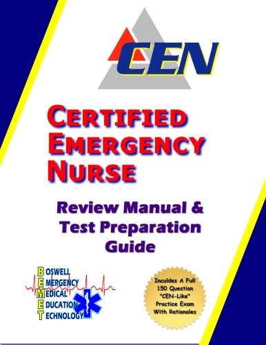 Amazon.com: CEN Review Manual 3rd Ed: 9780557119295: Mark Boswell: Books