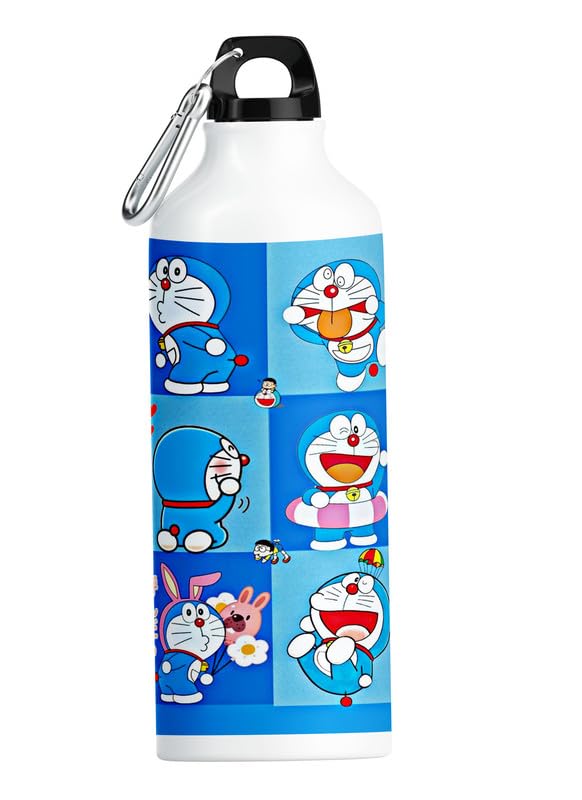PrintingZone Compatible Print with Doraemon Sipper Water Bottle for ...