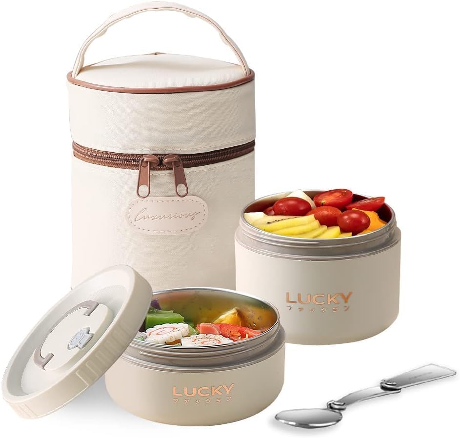 Amazon.com: Stainless Steel Bento Box Adult Lunch Box, bento box with ...