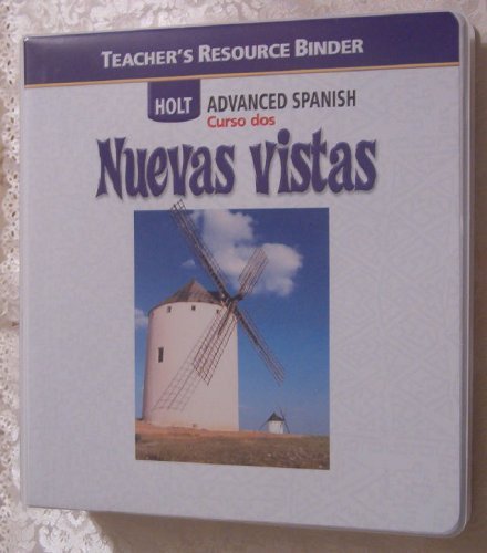 Amazon.com: Nuevas Vistas: Teacher Resources Course 2: 9780030509421 ...