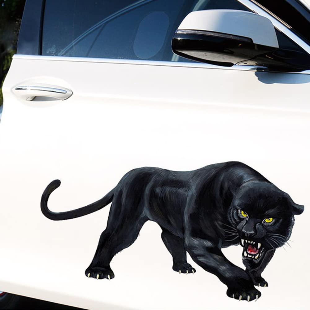 Snapklik.com : Car Door Sticker,3D Waterproof Panther Car Stickers Self ...