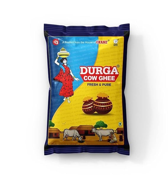 Durga Cow ghee | 1000 ML Pouch : Amazon.in: Grocery & Gourmet Foods