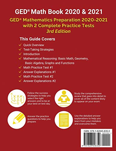 Snapklik.com : GED Math Book 2020 And 2021: GED Mathematics Preparation ...