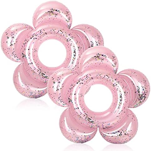 Amazon.com: Swimline Inflatable Hibiscus Flower Pool Float Purple, 70 ...