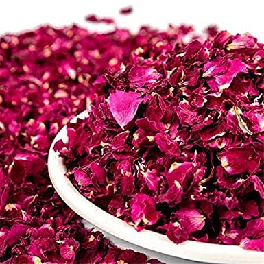 SUN NUTRITION Sun Dried Rose Petals | Edible Rose Leaves | Gulab Patti ...