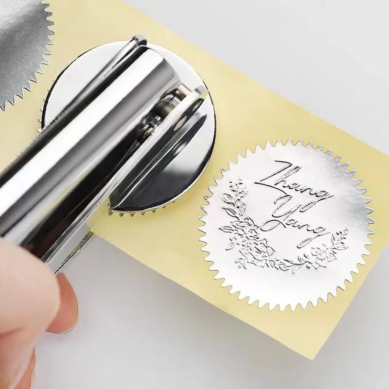 Amazon.com: Embosser Stamp, Personalised Book Stamp, Library of Stamp ...