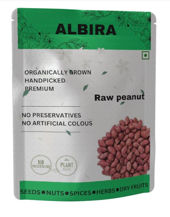 ALBIRA Nuts & Seeds - Raw Peanut (100 GR) : Amazon.in: Grocery ...