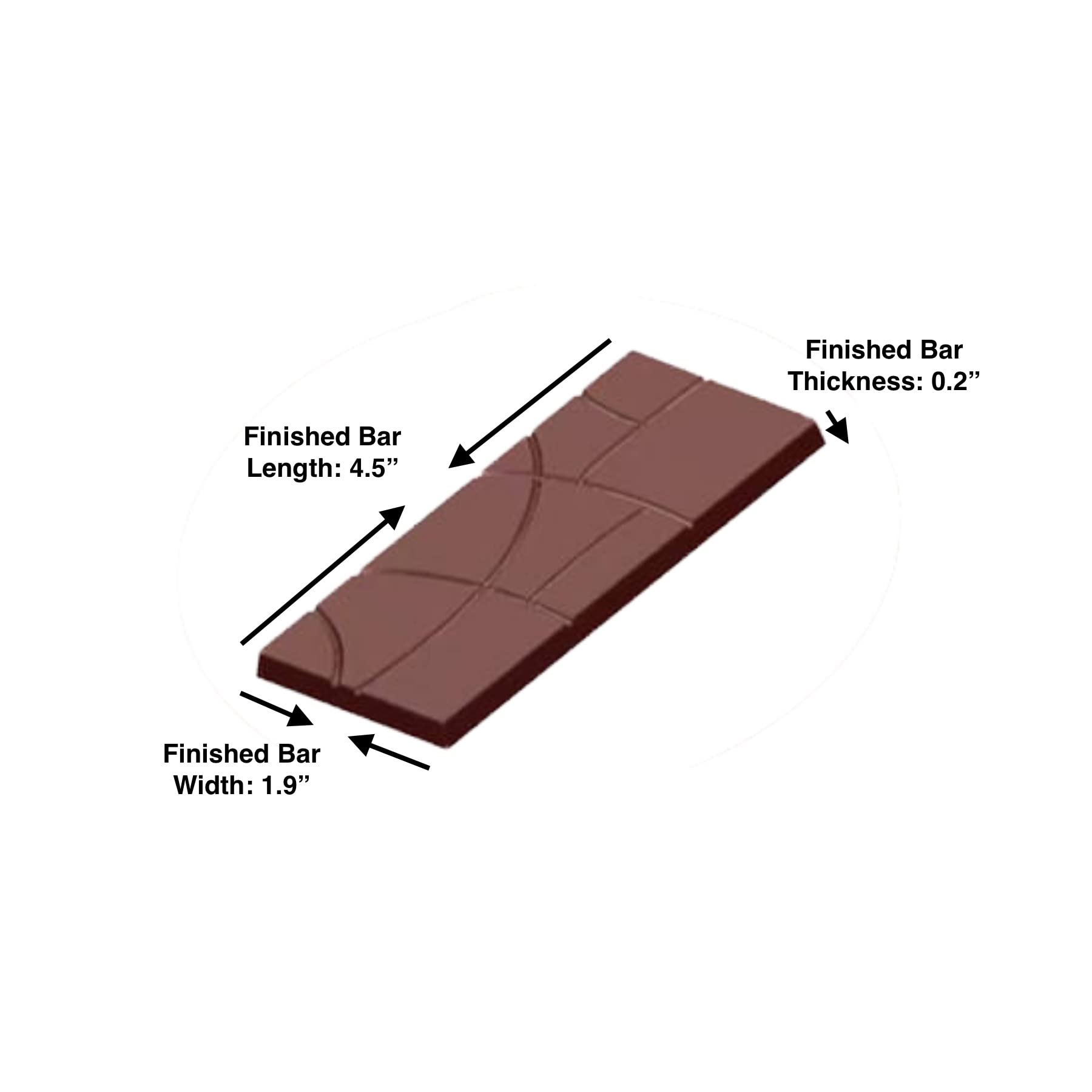 Chocolate Bar Dimensions