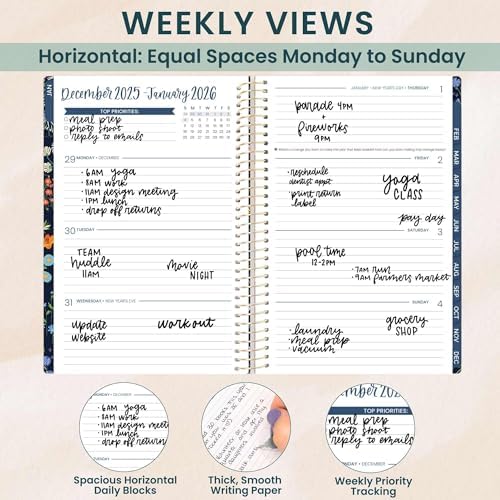 bloom daily planners 2026 Planner (January - December) Calendar Year ...