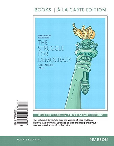 The Struggle for Democracy, 2014 Elections and Updates Edition, Books a ...